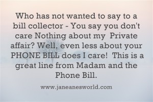 Black History Month - Langston Hughes - Madam and the Phone Bill